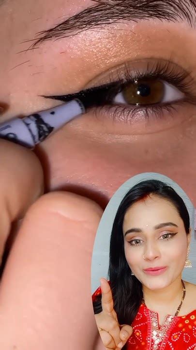 Eyeliner Hack😨 Shorts Eyeliner Youtubeshorts Trending Youtube