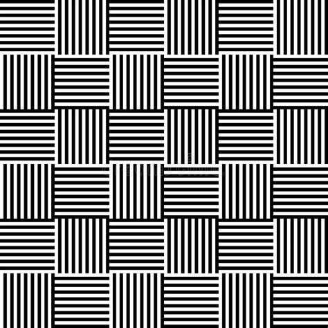 Lines Repeatable Geometric Pattern Mosaic Of Lined Squares Stock Vector Illustration Of