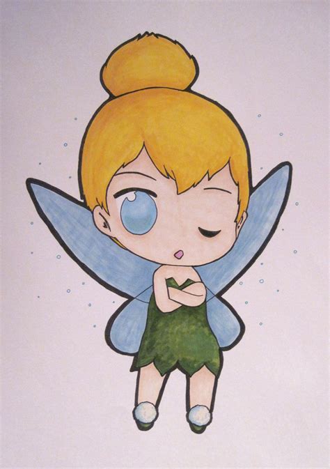 Chibi Tinkerbell Tinkerbell Chibi By ValaMS Chibi Drawings Disney Drawings Love Is All