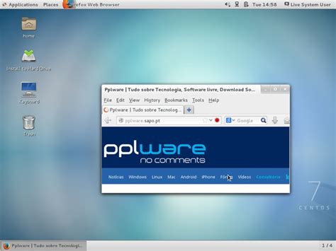 Chegou Finalmente O Centos 70 A 64 Bits