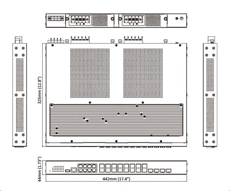Eg97244 Series Hardened 24 Port Gigabit Managed Layer 3 Switch Etherwan