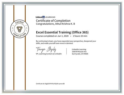 Athul Krishna K B On Linkedin Excel Microsoft365 Linkedinlearning