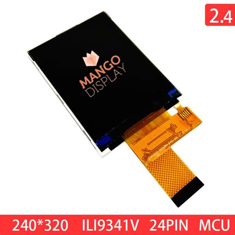 2 4 Inch Tft Display 240 320 MCU 24PIN LCD Display Manufacturer Since 1990s