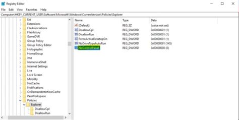How To Enable Or Disable Control Panel And Windows 10 Settings Technoresult