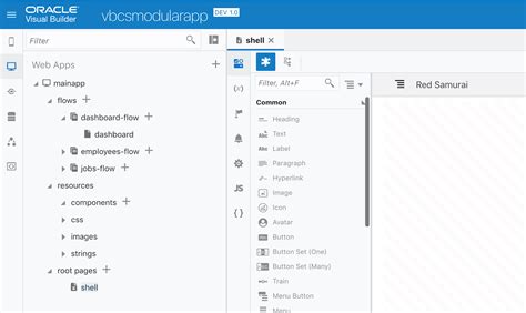 Andrej Baranovskij Blog Off Canvas Menu In Oracle Vbcs Jet Cloud