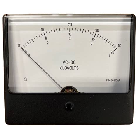 Analog Voltage Meter At Lynn Craig Blog