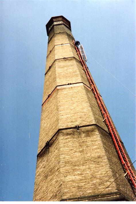 30 Years Agofred Dibnahs Chimney Ascent — Cambridge Museum Of Technology