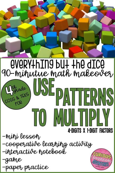 4 Digit By 1 Digit Multiplication Standard Algorithm Anchor Chart Game