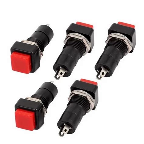 Red Momentary Square Push Button Switch At 12 Piece In New Delhi ID 2854334856033