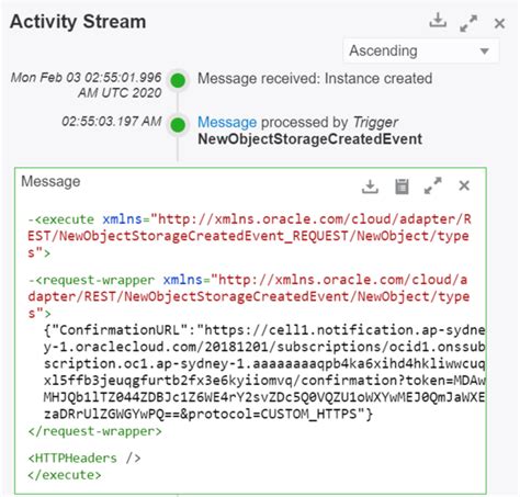 triggering an oic integration via oci events the notifications service approach redthunder blog