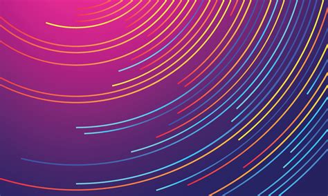 Abstract Gradient Futuristic Linear Background Design Technology Big