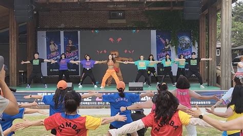 줌바파티 제1회완주군 줌바페스티벌 Youtube