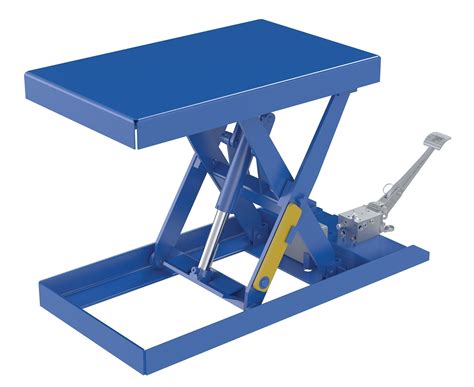 Vestil Foot Pump And Powered Scissor Lift Tables Lifting Equipment