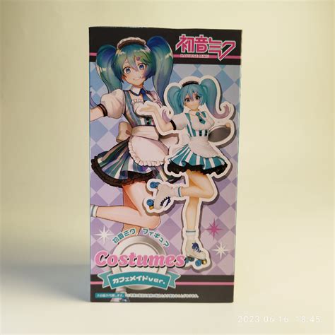 日版 正版景品公仔 Taito 初音未來 Costumes 咖啡女僕 蝦皮購物