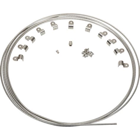 Speedway Universal Stainless Steel 316 3an Brake Line Kit