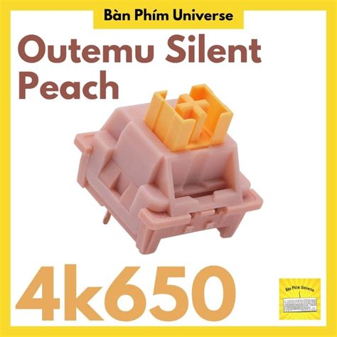 6 Loại Switch Outemu Silent V3 Outemu Peach Lime Ocean Switch