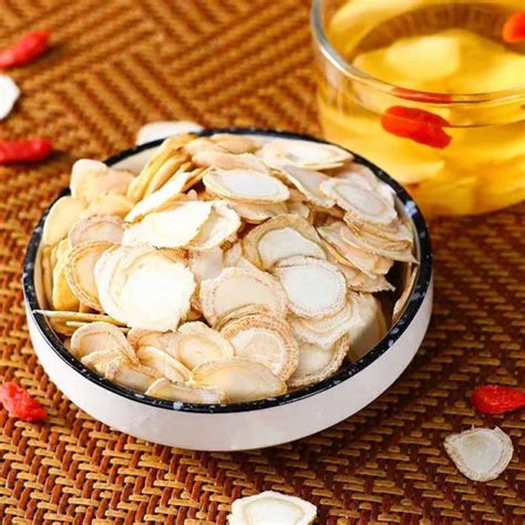 Panax Korean White Ginseng Roots Slices Top Man Sex Herbal Chinese Bai