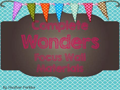 Wonders Reading Series
