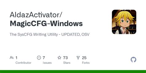Github Aldazactivator Magiccfg Windows The Syscfg Writing Utility
