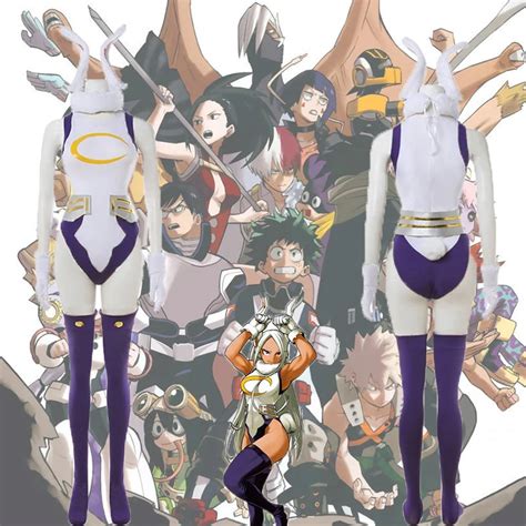 Anime Academ Cosplay Costume Rabbit Hero Miruko Sexy Jumpsuit Boku No