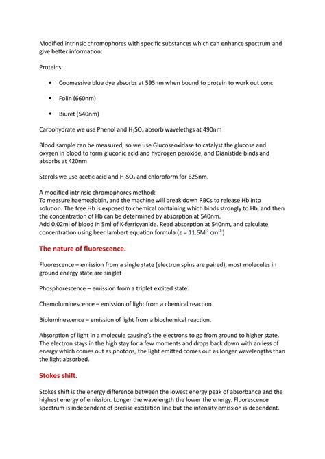 Techniques In Biomedical Sciences Revision Notes Bmd219 Techniques