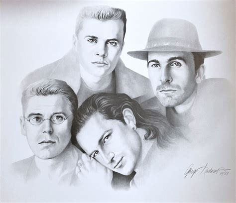 U2 Band Art Prints By Gary Saderup