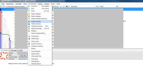 Version Control How To Create A Branch Locally From Another Local Branch In Git Extensions