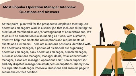 Operation Manager Interview Questions And Answers 2021 Ppt