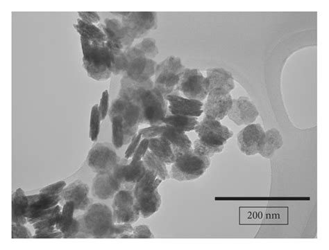 Tem Image Of A Core Nanoplates And B Coreshell Nanoplates C The