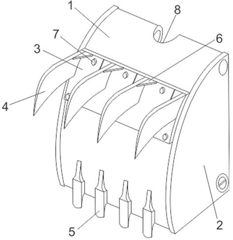一种外侧带切削刃的成槽机抓斗的制作方法