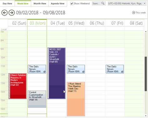 Resizing Moving And Deleting Appointments Radscheduler Telerik Ui