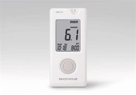 Glucometer Gm110 Rightest Bionime