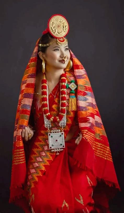 Nepali Limbu Culture Nepalese Traditional Wedding Dress Nepalese
