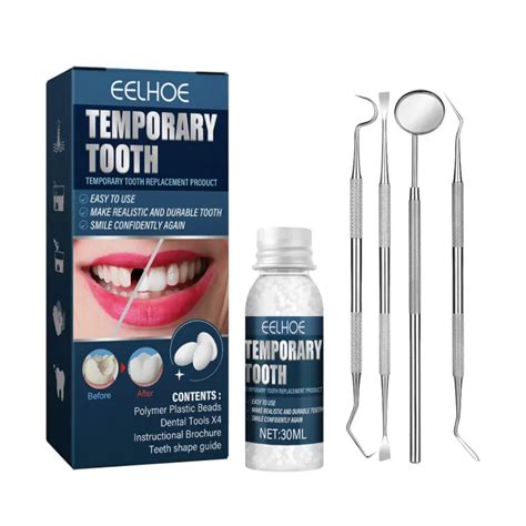 Eelhoe Temporary Tooth Repair Kit Filling And Gaps False Solid Glue