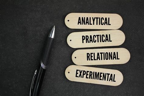 What Are The 4 Types Of Brain Thinking Analytical Practical Relational