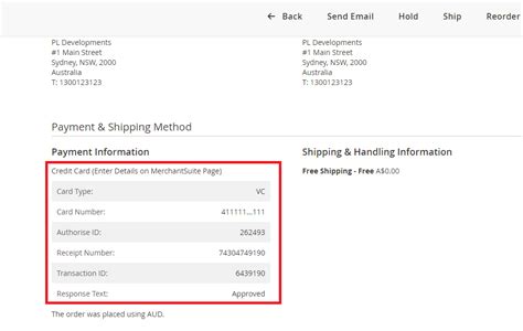Magento MerchantSuite Payment D Secure