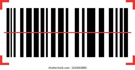 Vector Bar Code Scanning Illustration Stock Vector Royalty Free 2242063883 Shutterstock