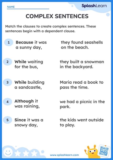 Types Of Sentences Worksheets Free And Printable Splashlearn