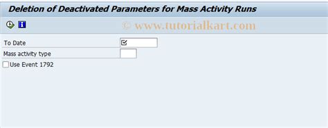 FPPARDEL SAP Tcode Delete Parameter Records