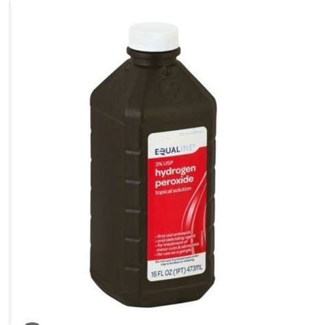 Hydrogen Peroxide 3 Usp 473ml Equaline Shopee Philippines