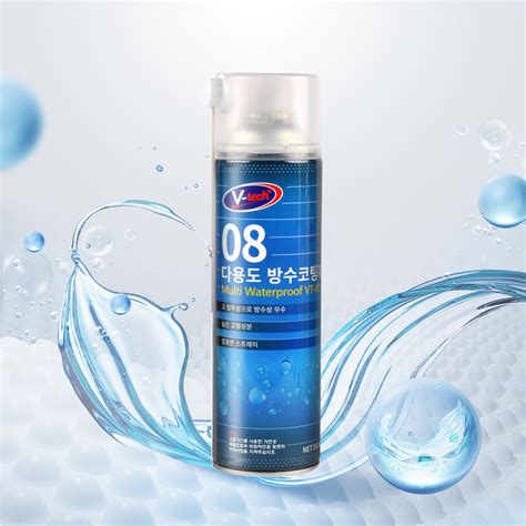 브이텍 다이소 방수스프레이 크랙보수제 외벽 균열 누수 방수 코팅제 뿌리는 방수제 방수액 위시버킷