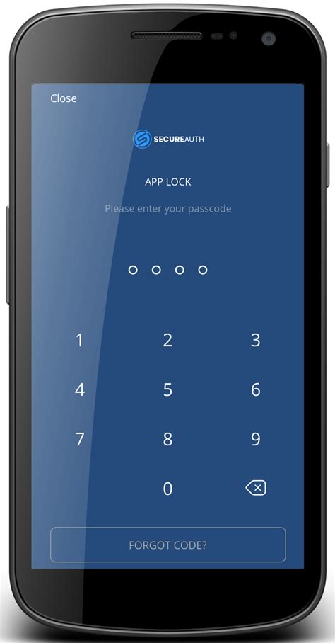 secureauth authenticate app user guide