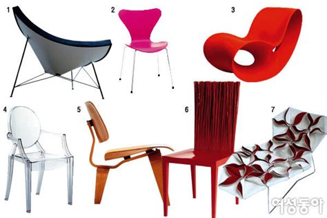 21세기 디자인 거장들의 의자 Art Chair 여성동아