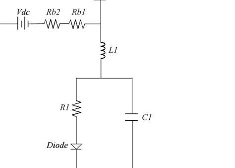 Tunable Open Circuited Stub Resonator With Varactor Tune Biasing Download Scientific Diagram