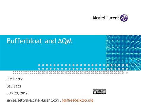 Context Buffer Bloat And AQM