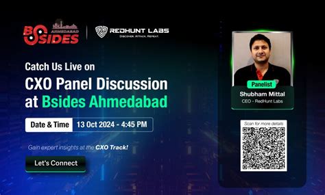 Redhunt Labs On Linkedin Bsidesahmedabad Bsides Cxopanel Redhuntlabs Cybersecurity…