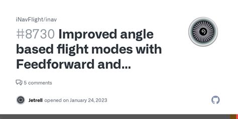 Improved Angle Based Flight Modes With Feedforward And Coordination · Issue 8730 · Inavflight