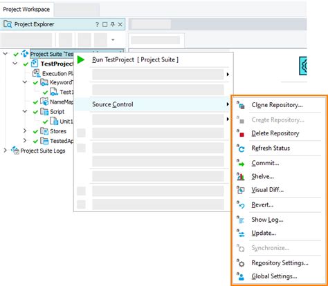 Working With Tortoisehg Client Testcomplete Documentation
