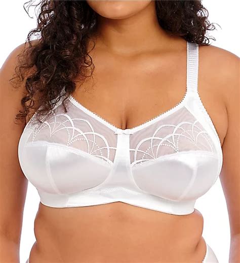 Cate Side Support Wireless Bra White 48g