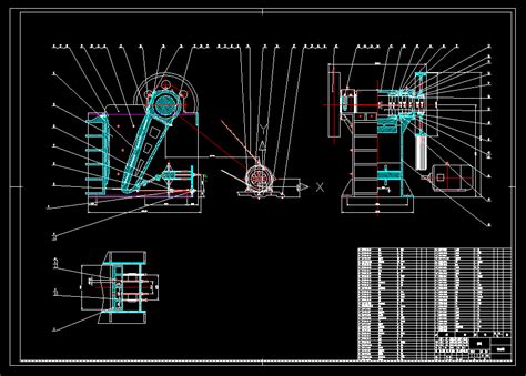 A744 鄂式破碎机的设计 机械机电 龙图网